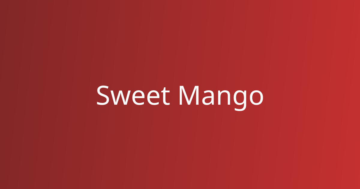 Best Japanese in Southington, CT | Sweet Mango | Menu